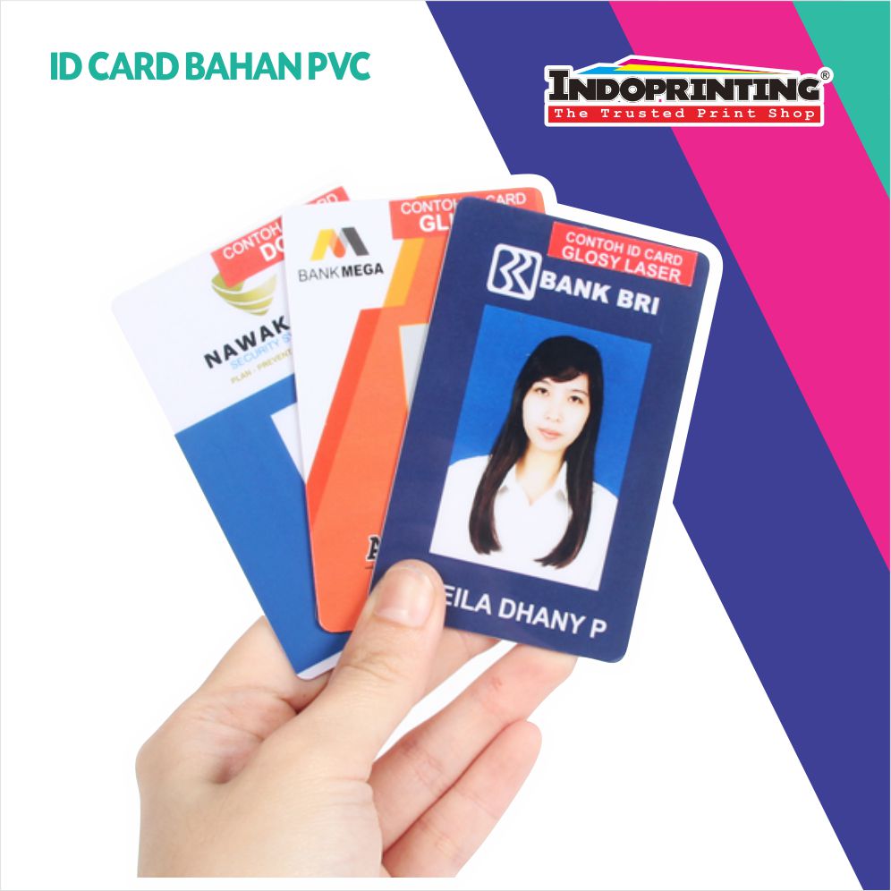 IDP | ID Card Tanda Pengenal Pegawai /Kartu Organisasi 2 sisi