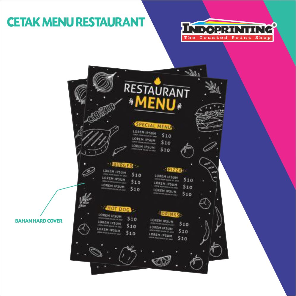 Indoprinting | Cetak Kertas Menu Restaurant