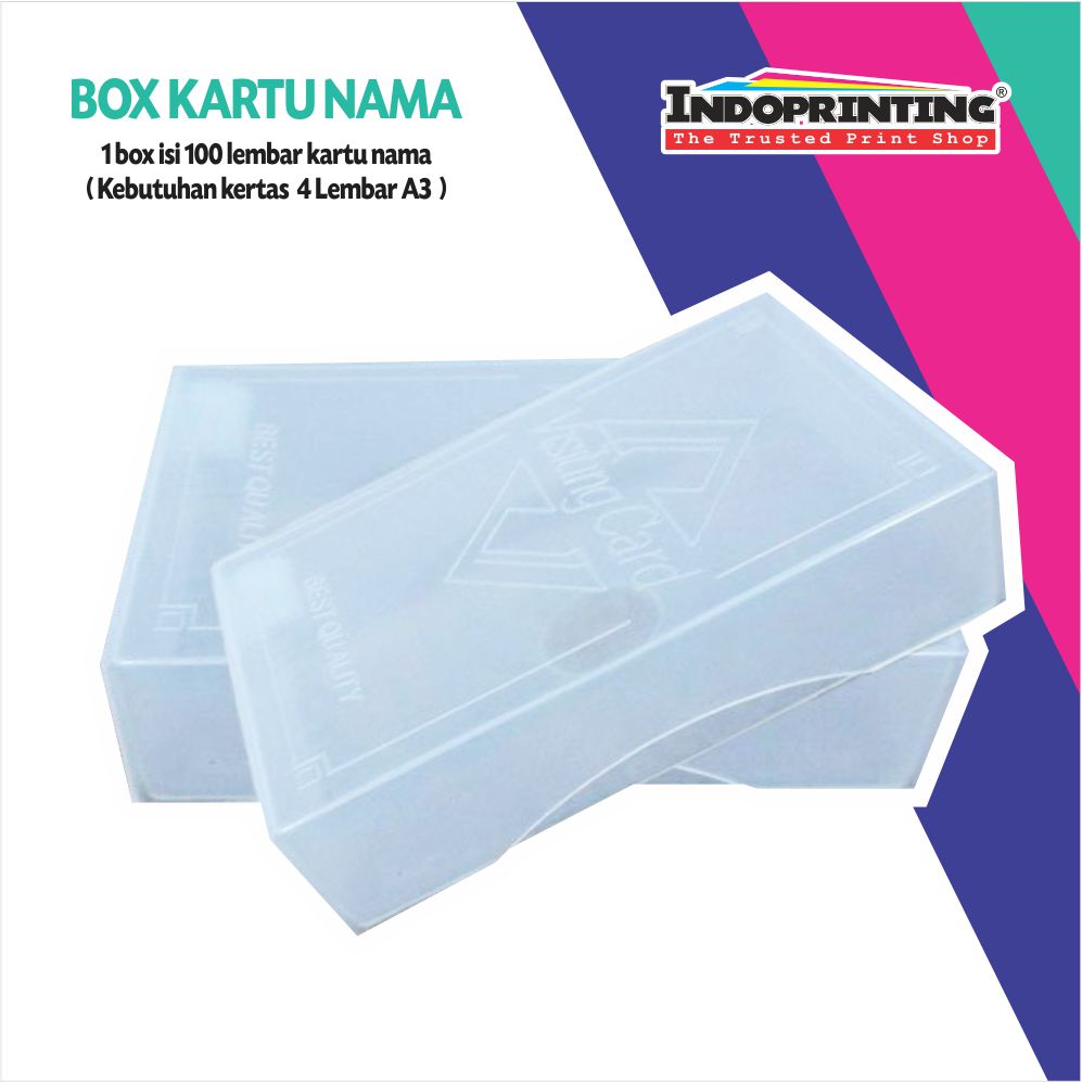 Indoprinting | Box Kartu Nama